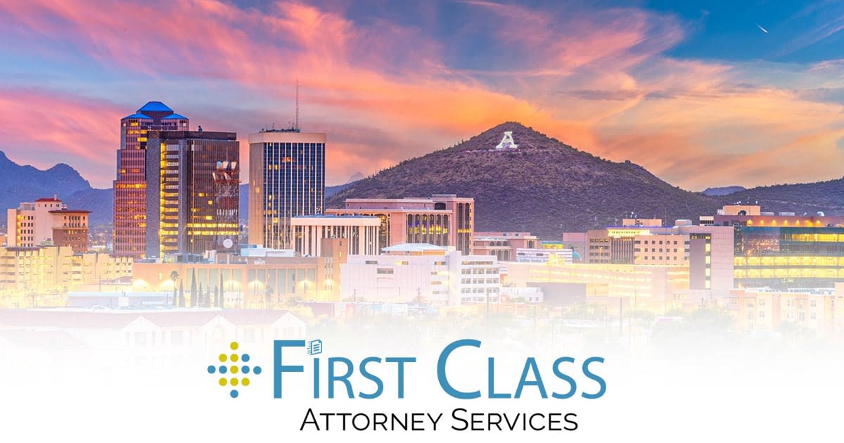 Tucson Process Server, Court Filing, Courier & More - First Class ...